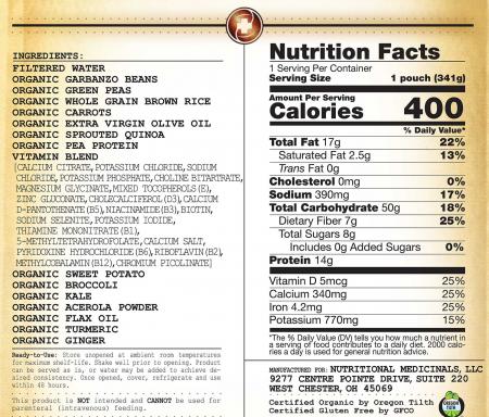 Nourish - Organic Feeding Tube Formula for Kids - Functional Formularies